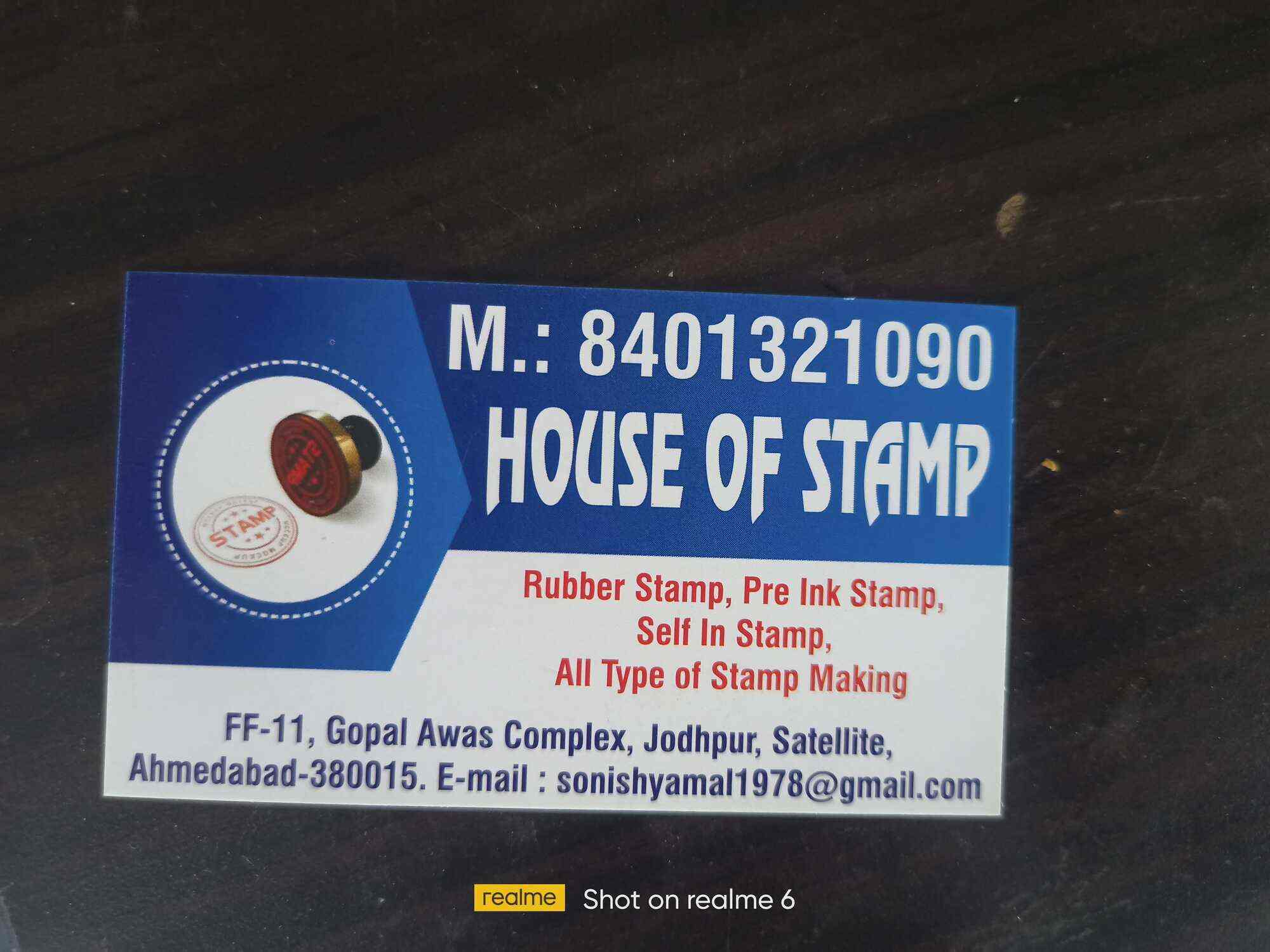 House Of Rubber Stamp in Satellite,Ahmedabad - Best Self Ink Stamp ...