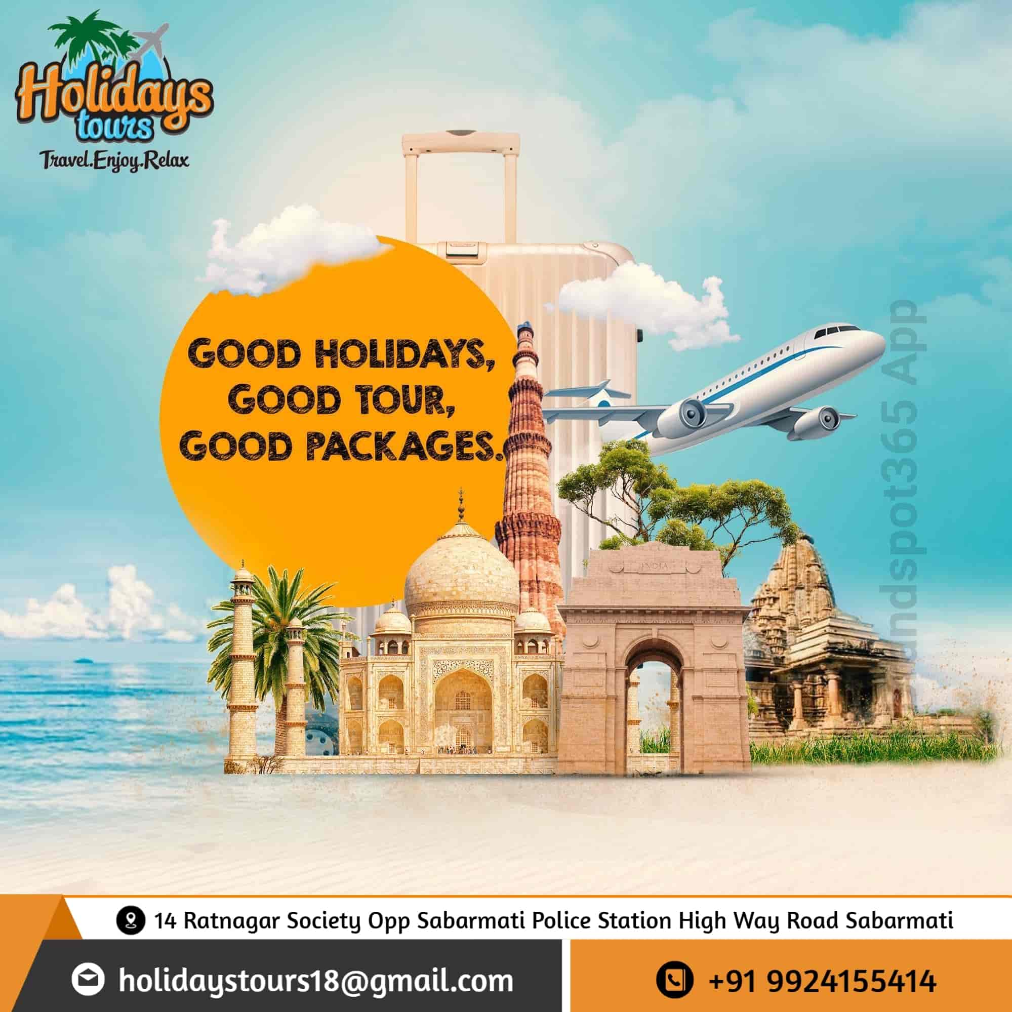 Holidays Tours in Sabarmati,Ahmedabad - Best near me in Ahmedabad ...