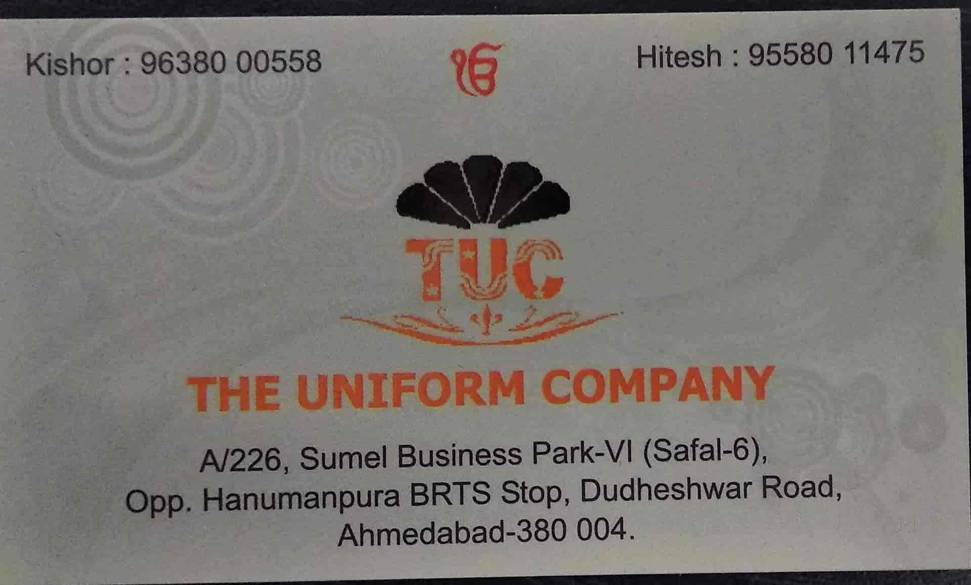 The Uniform Company - Manufacturer from Dudheshwar Road, Ahmedabad ...