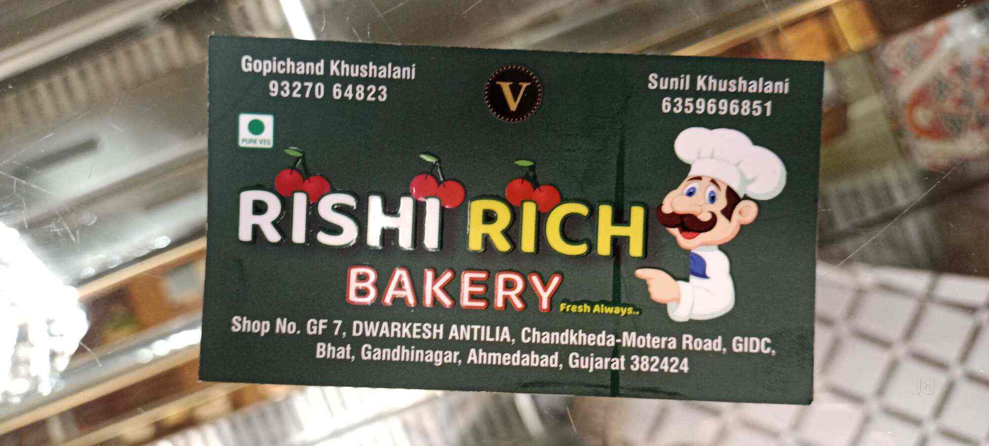 Rishi Rich Bakery in New Ranip,Ahmedabad - Best Bakeries in Ahmedabad ...