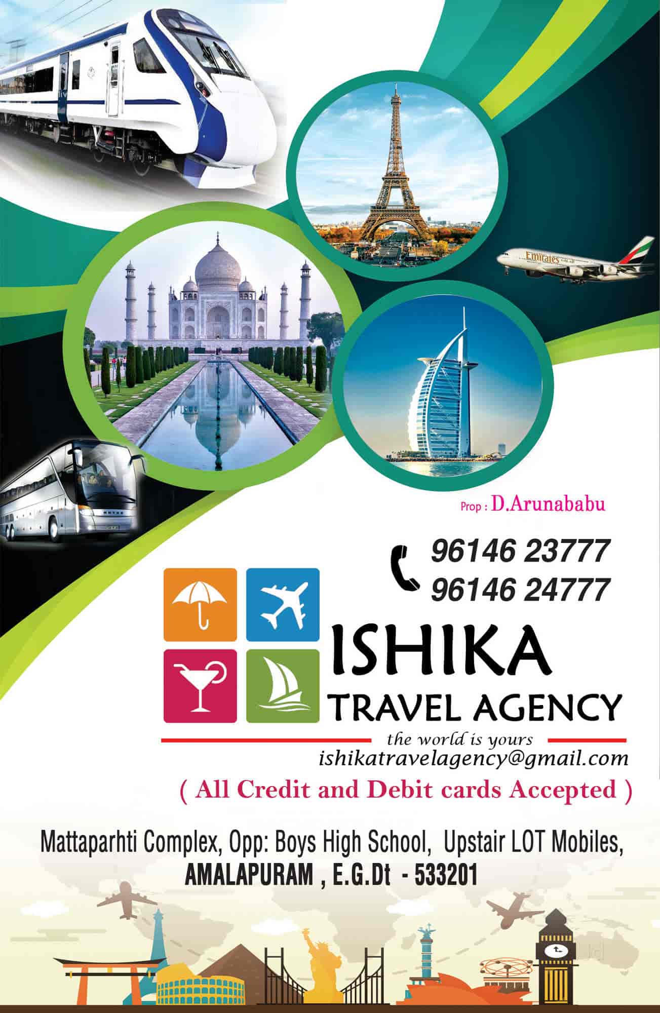 Ishika Travel Agency in High School Road,Amalapuram - Best Bus Services ...