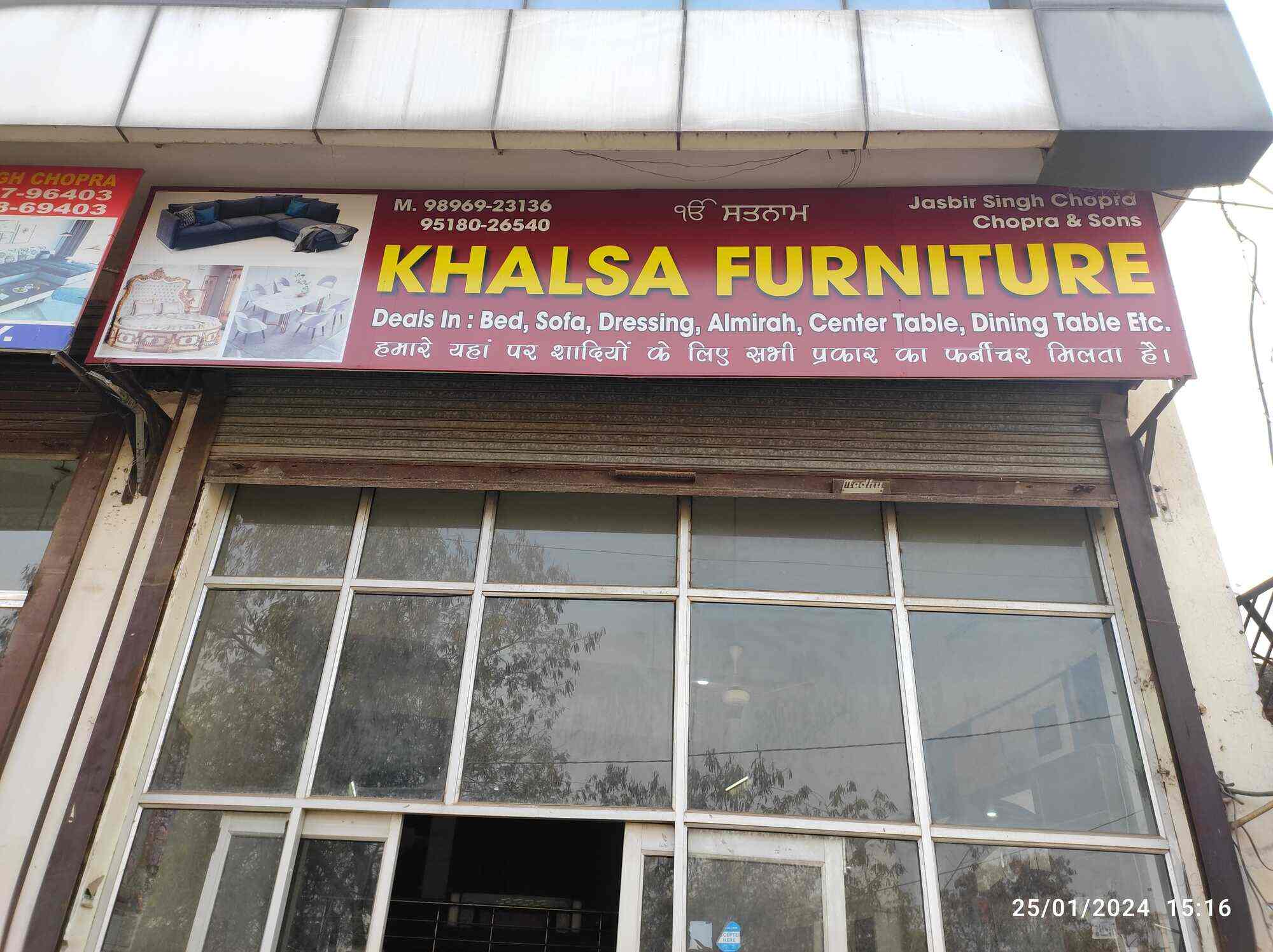 Khalsa Furniture in Mahavir Nagar,Ambala - Best Furniture Dealers near me in Ambala - Justdial