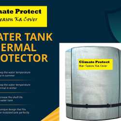 Climate Protect Insulated Thermal Water Tank Cover (2000 Ltr.) in ...