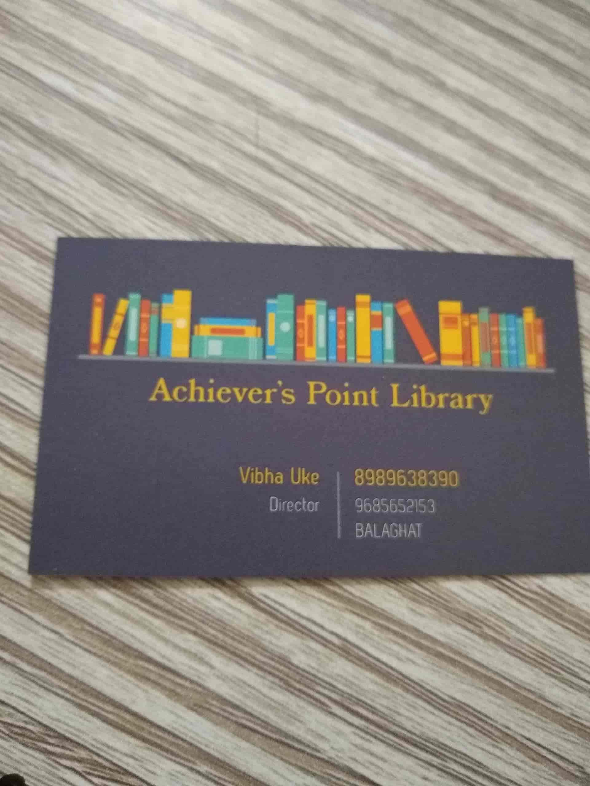 Achiever's Point Library in Power House Colony,Balaghat - Best Reading ...