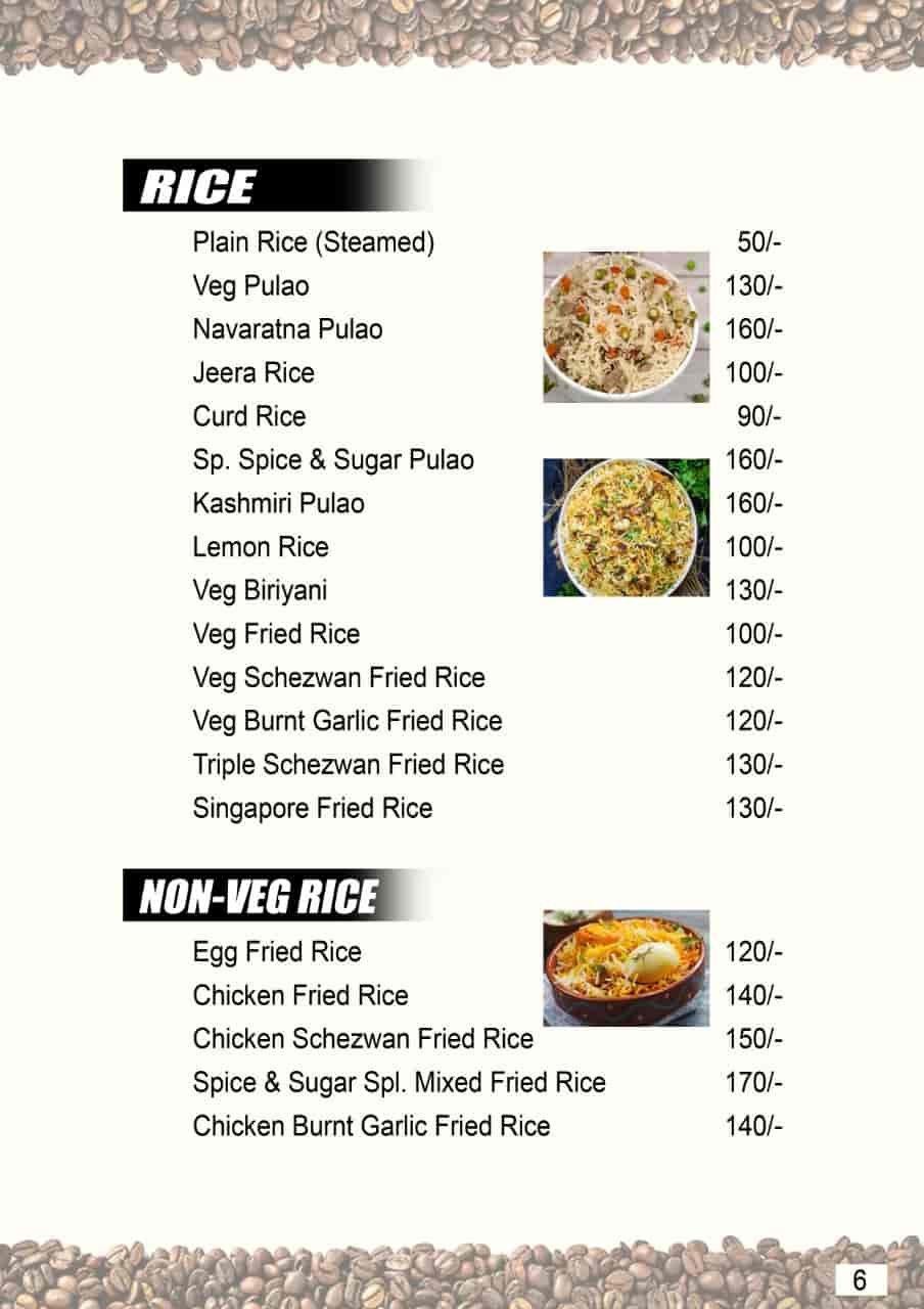 Sugar and spice menu store