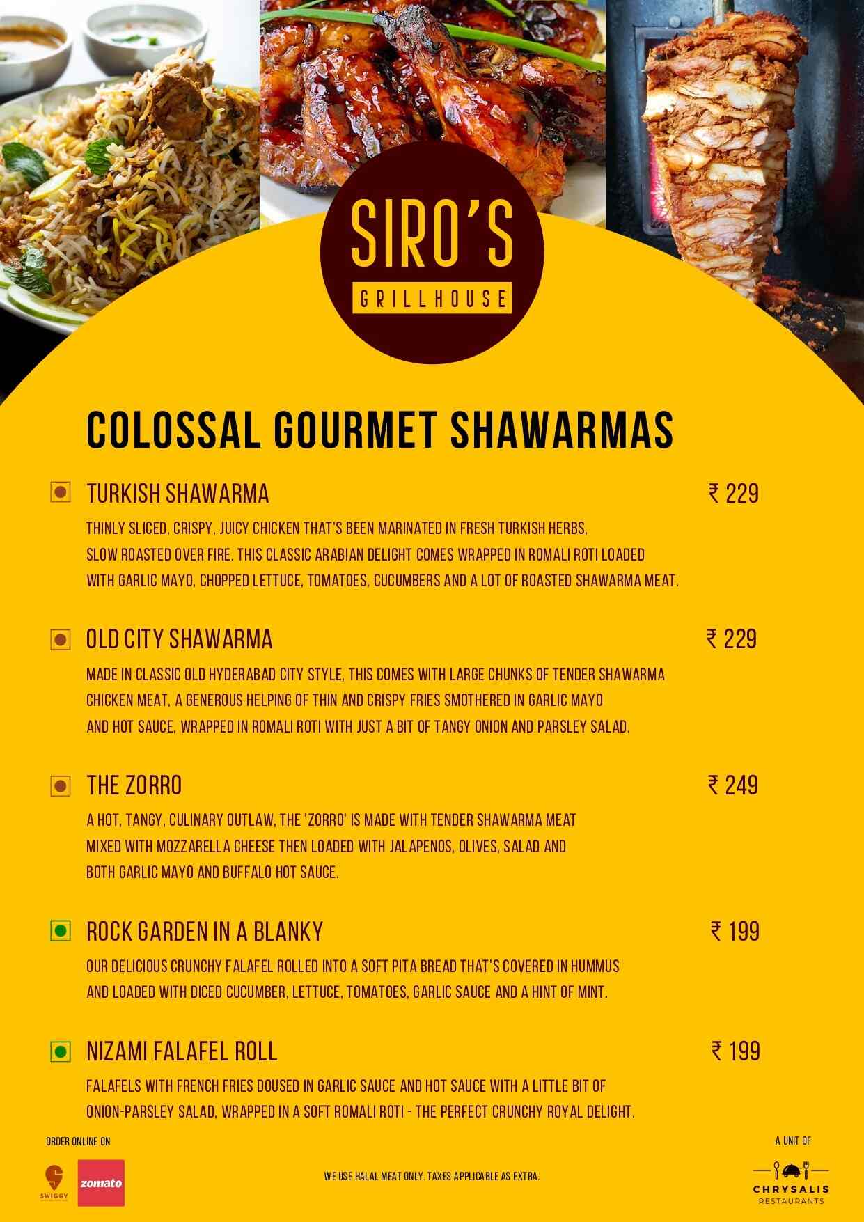 Siro's Grillhouse in Hsr Layout Sector 2,Bangalore - Best Fast Food in ...