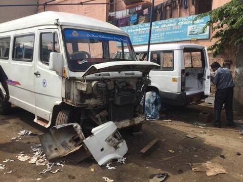 Top Force Tempo Traveller Bus Repair & Services in Bangalore - टेम्पो ...