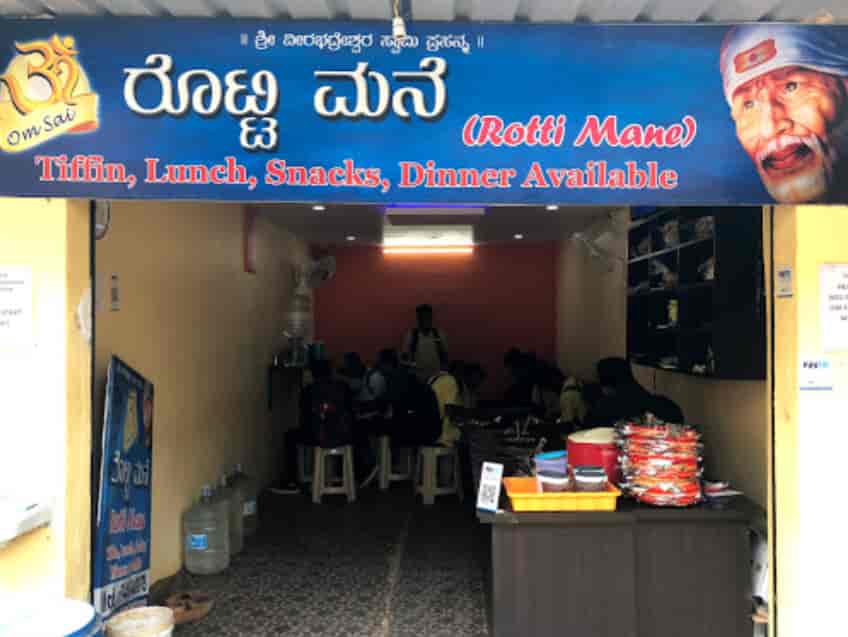 Om Sai Rotti Mane in Kattigenahalli,Bangalore - Best Restaurants in ...