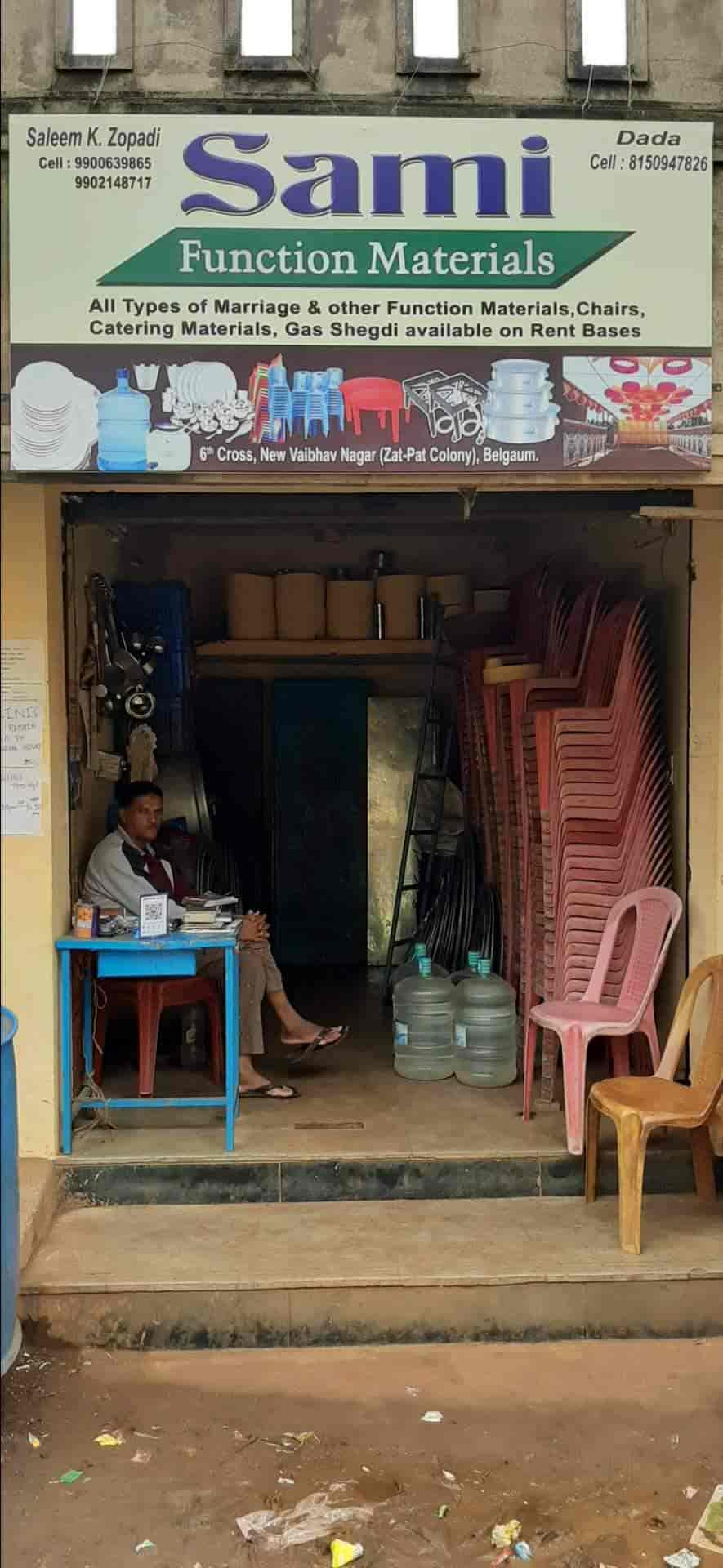 Sami Function Materials in Vaibhav Nagar,Belgaum - Best Wedding Chairs ...