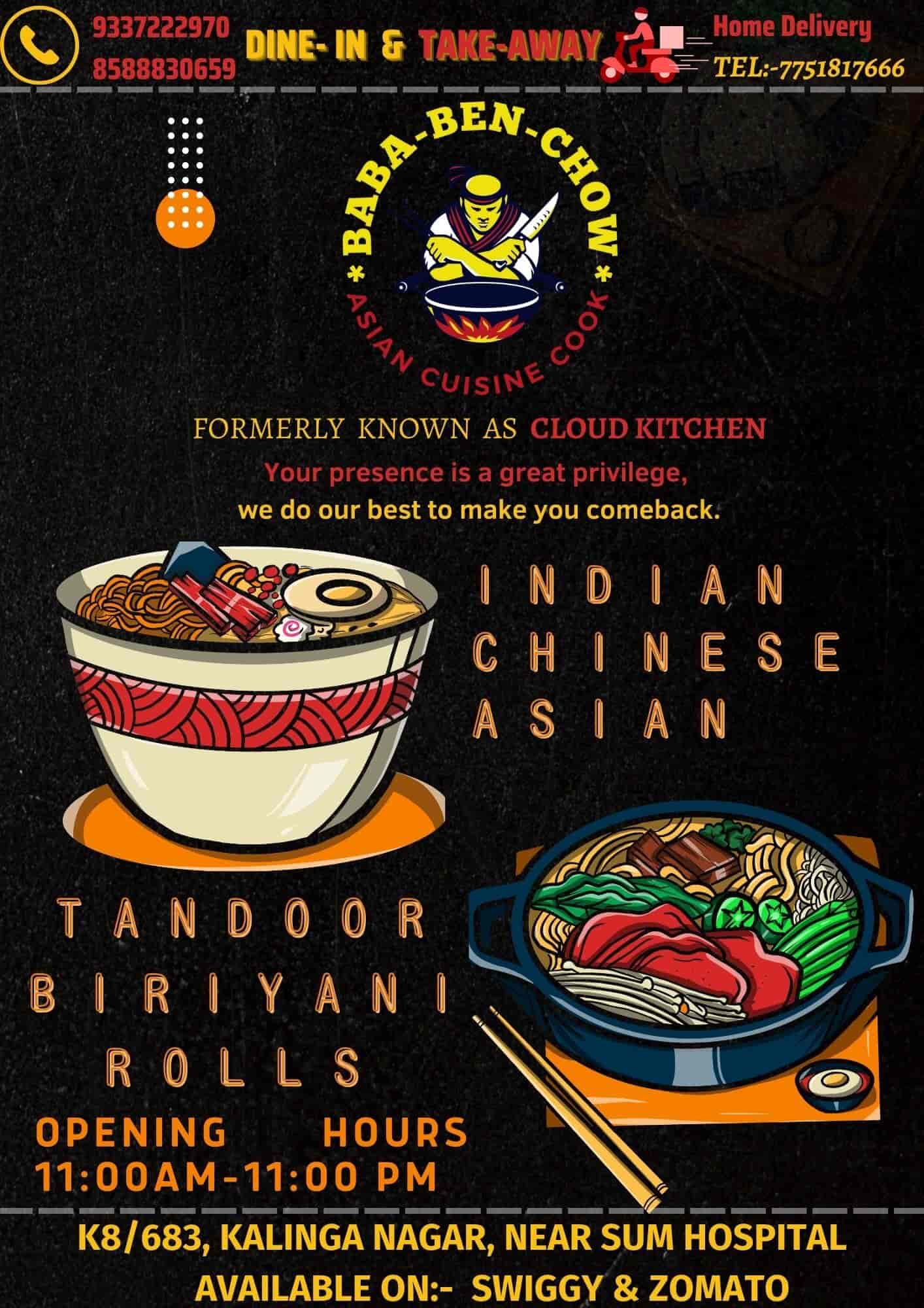 Baba Ben Chow in Kalinga Nagar,Bhubaneshwar - Best Fast Food in ...