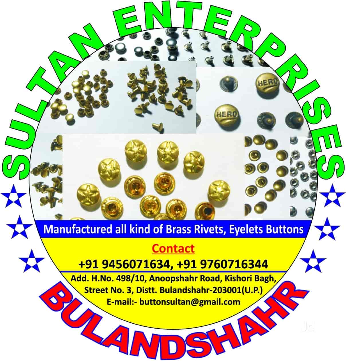 Sultan Enterprises in Agauta, Bulandshahr - Best Button Manufacturers ...