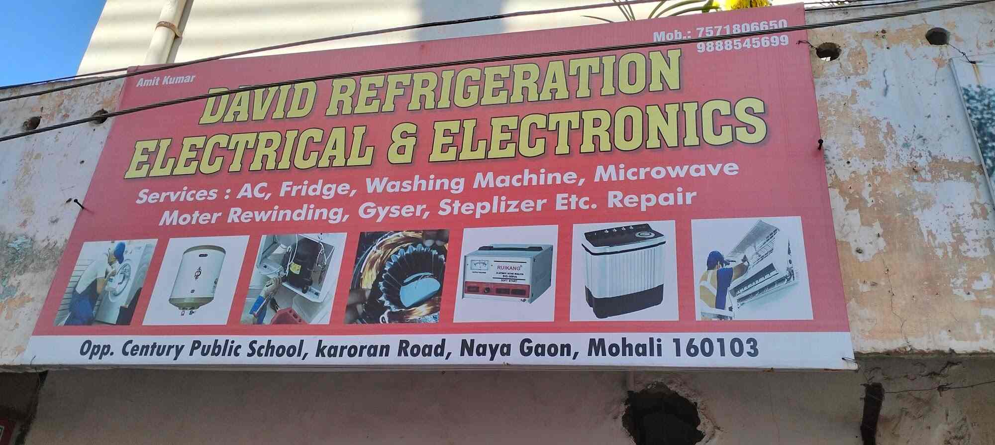 David Refrigeration Electrical Electronic in Chandigarh - Best AC ...