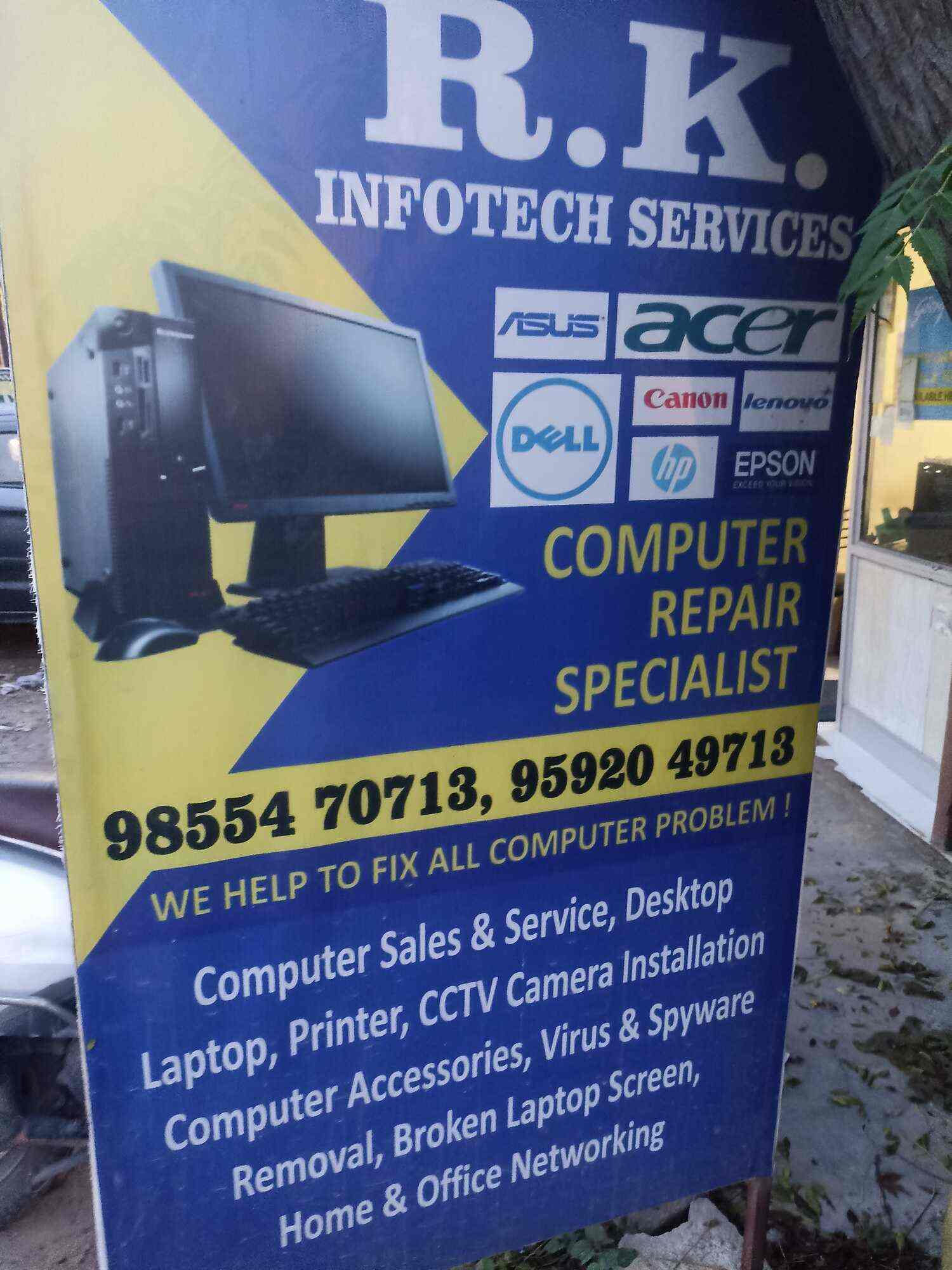 R K Infotech Services in Chajju Majra Road, Mohali - Best Computer ...