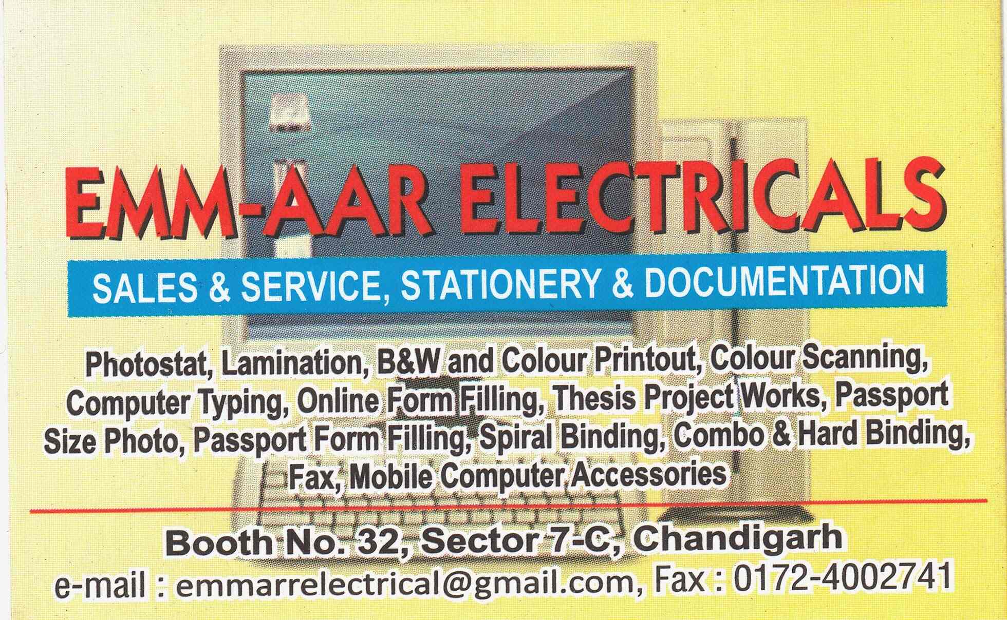 Emm Aar Electricals in Chandigarh Sector 7C,Chandigarh - Best ...