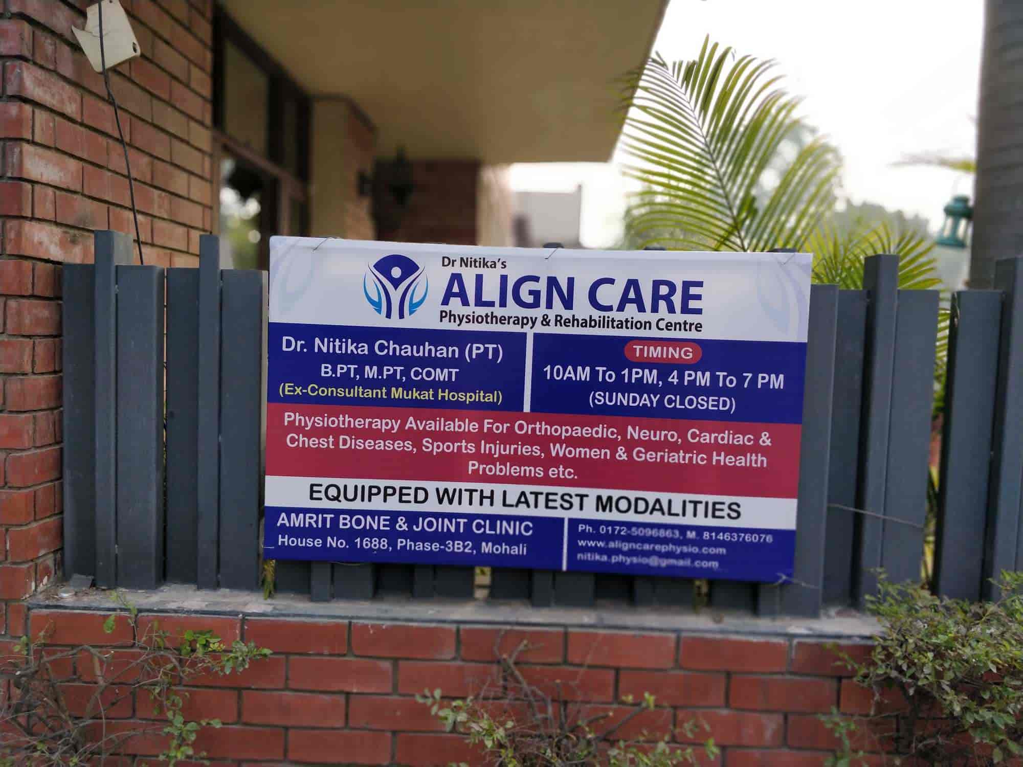 Dr Nitika's ALIGN CARE Physiotherapy & Rehabilitation in Mohali Sas ...