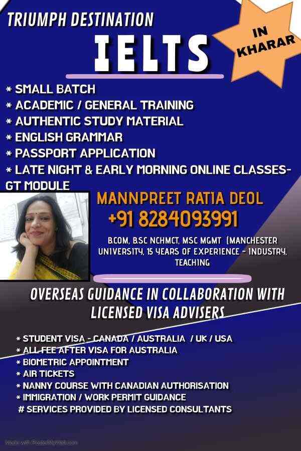 TD IELTS & OVERSEAS GUIDANCE in Dhakoli,Chandigarh - Best Tutorials in Chandigarh - Justdial