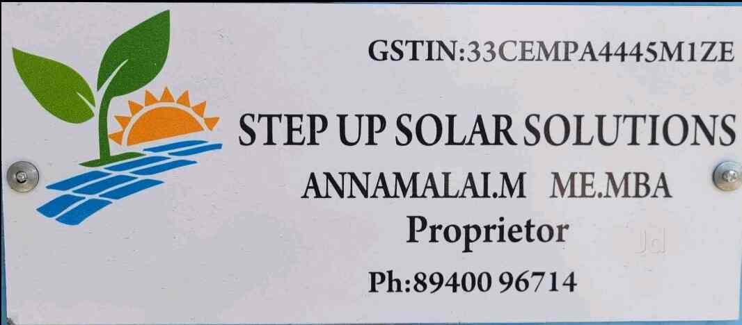 Stepup Solar Solutions - Dealer from Injambakkam, Chennai, India | Company Profile