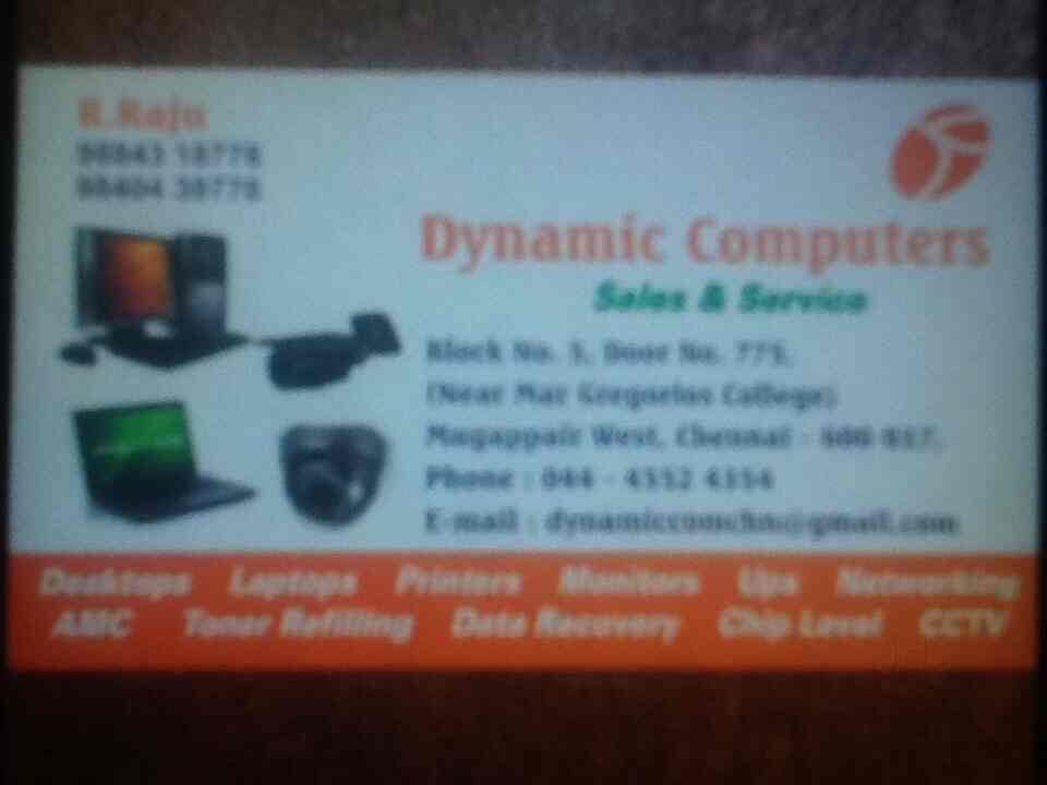 Dynamic Computer Service in Nolambur,Chennai - Best Computer Printer ...