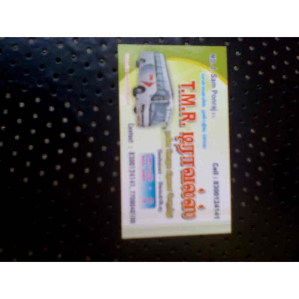 Tmr Travels in Koyambedu,Chennai - Best Bus Services in Chennai - Justdial