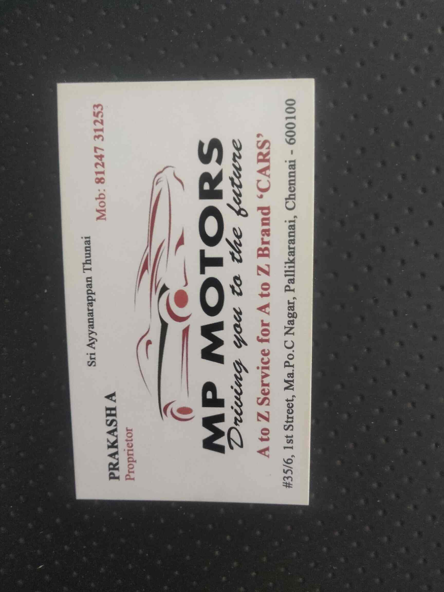 MP Motors in Pallikaranai,Chennai - Best Car Repair & Services in ...