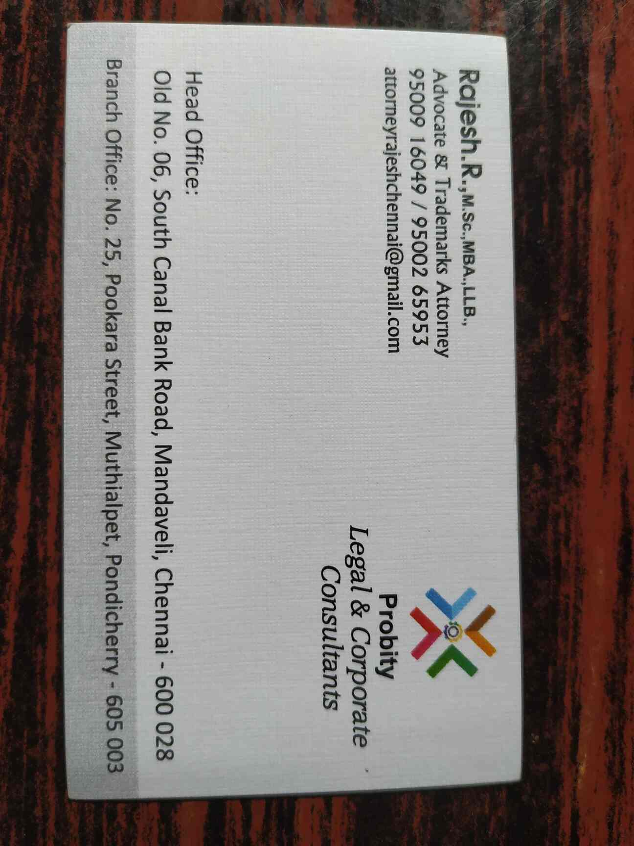 Probity Corporate Consultants in Opposite to St Jhons School,Chennai ...