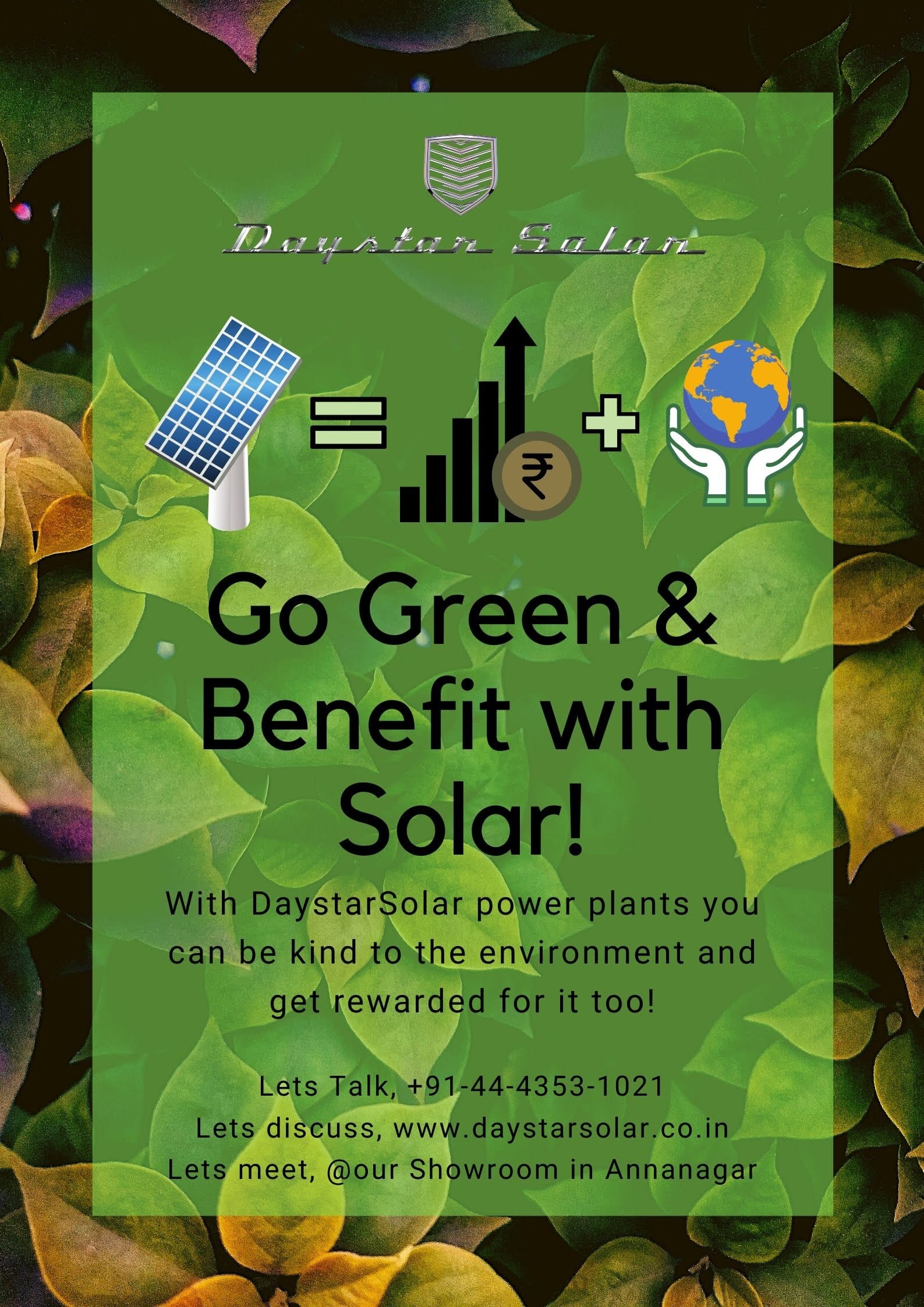 Daystar Solar in Anna Nagar East,Chennai - Best Solar Panel Dealers in ...