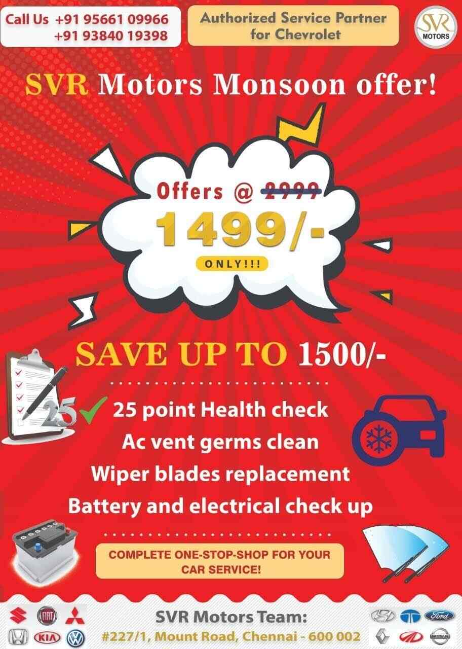 SVR Multi Car Service in Mount Road,Chennai - Best Car Repair & Services in Chennai - Justdial