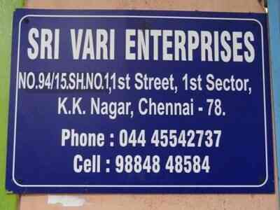Catalogue - Sri Vari Enterprises in Kolapakkam , Chennai - Justdial