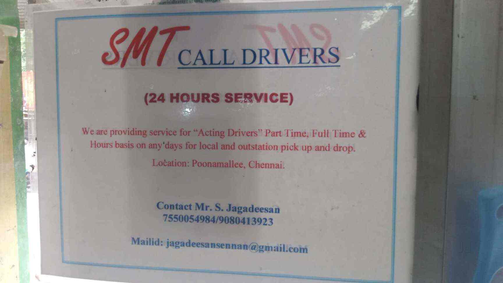Ashok Call Drivers in Poonamallee,Chennai - Best Driver Service Agents ...