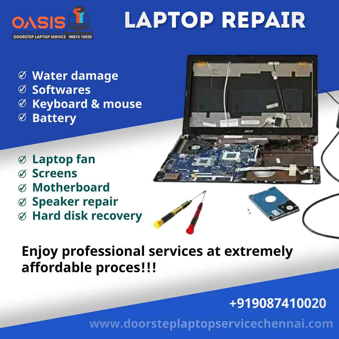 Oasis Laptop Services Chennai in Kottivakkam,Chennai - Best Laptop ...