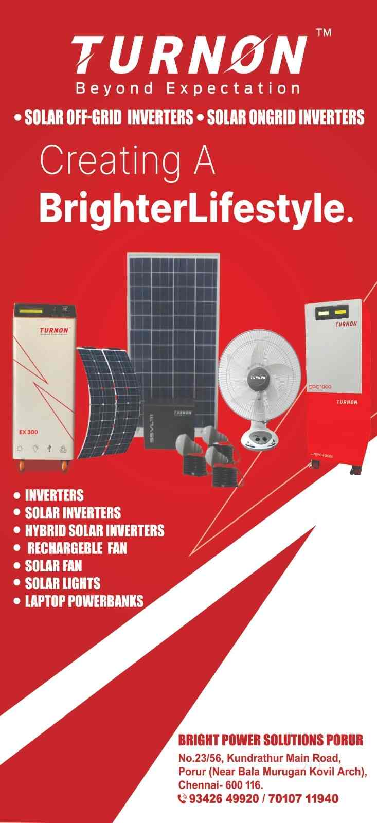 Catalogue - Bright Power Solutions in Porur , Chennai - Justdial