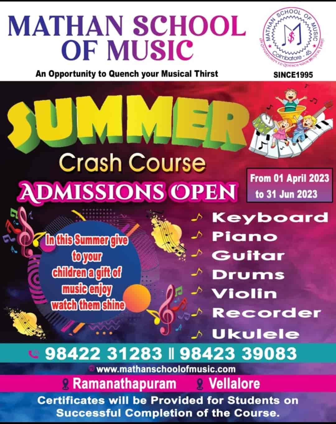 Best Piano Music Classes Near Me in Meena Estate, Coimbatore - Piano ...