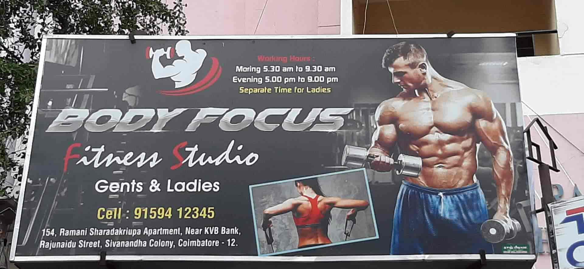 Body Focus Fitness Studio in Tatabad,Coimbatore - Best Gymnasium ...