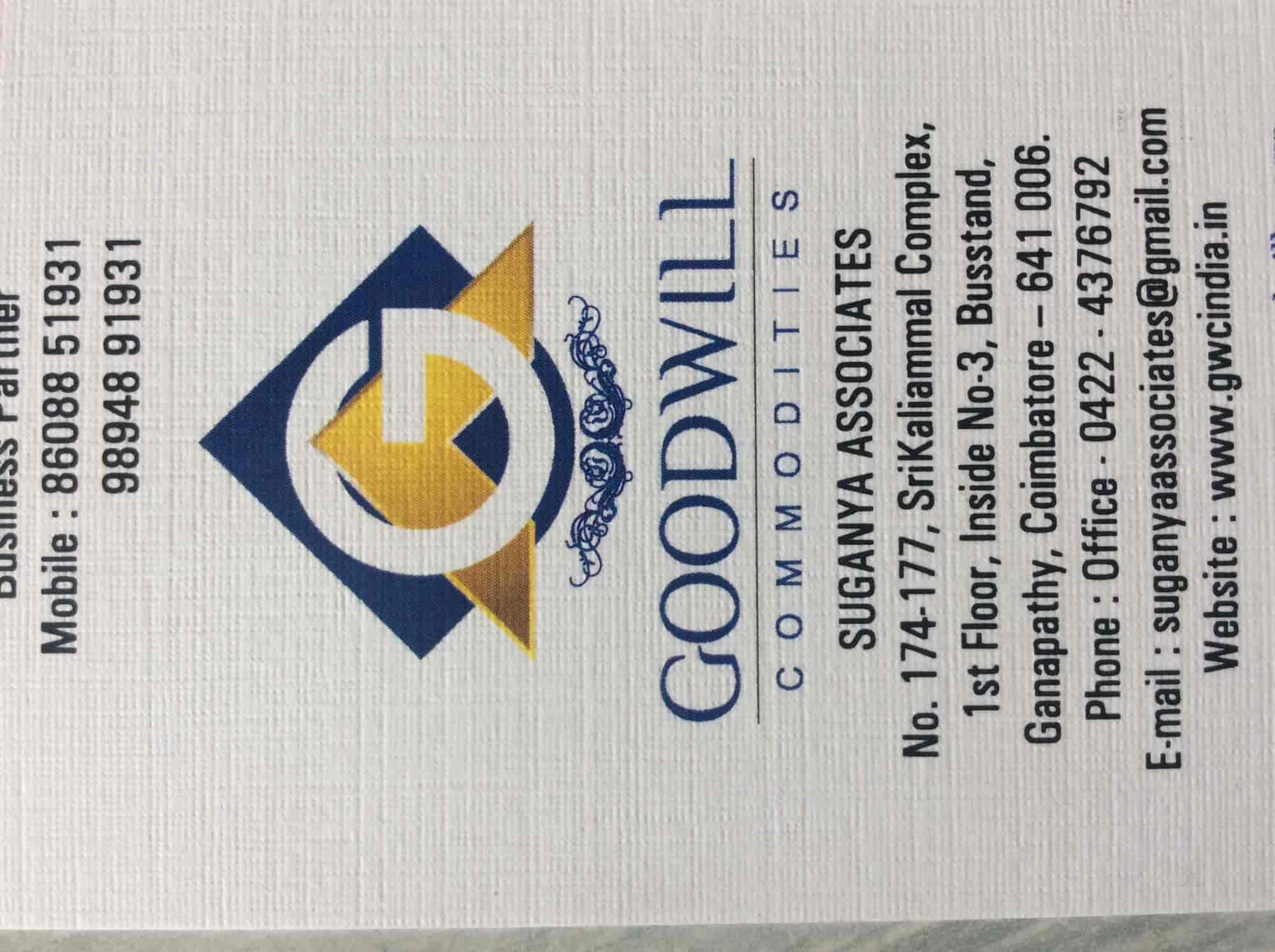 Goodwill Commodities in Ganapathy,Coimbatore - Best Stock Brokers in ...