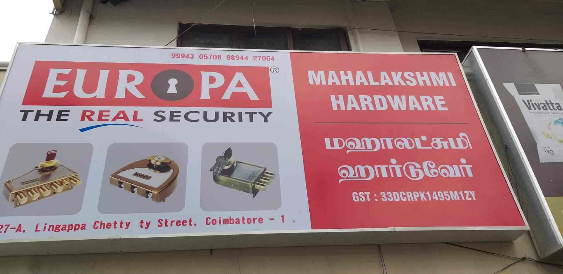Mahalakshmi Hardware in Marakkadai,Coimbatore - Best Hardware Shops ...