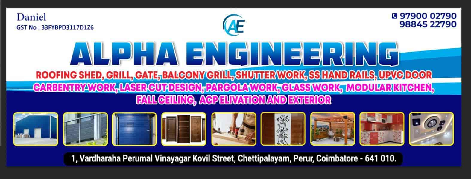 Alpha Engineering in Perur,Coimbatore - Best Shed Fabricators near me in Coimbatore - Justdial