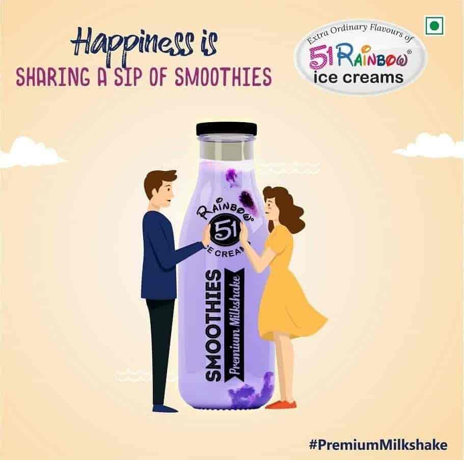 51 Rainbow Ice Cream in Jiviba Park Society,Surat - Best Ice Cream ...