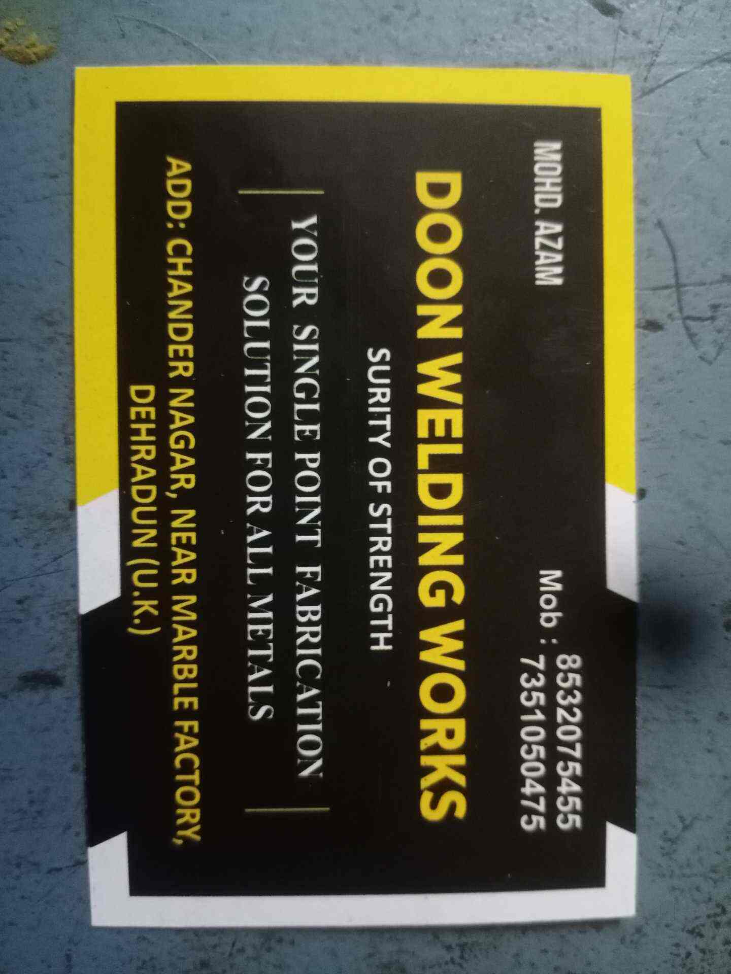 Doon Welding Works in Race Course,Dehradun - Best Fabricators near me ...