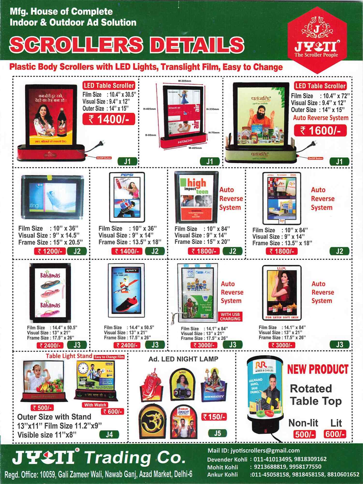 Jyoti Trading Co (Registered Office) - Dealer from Azad Market, Delhi ...