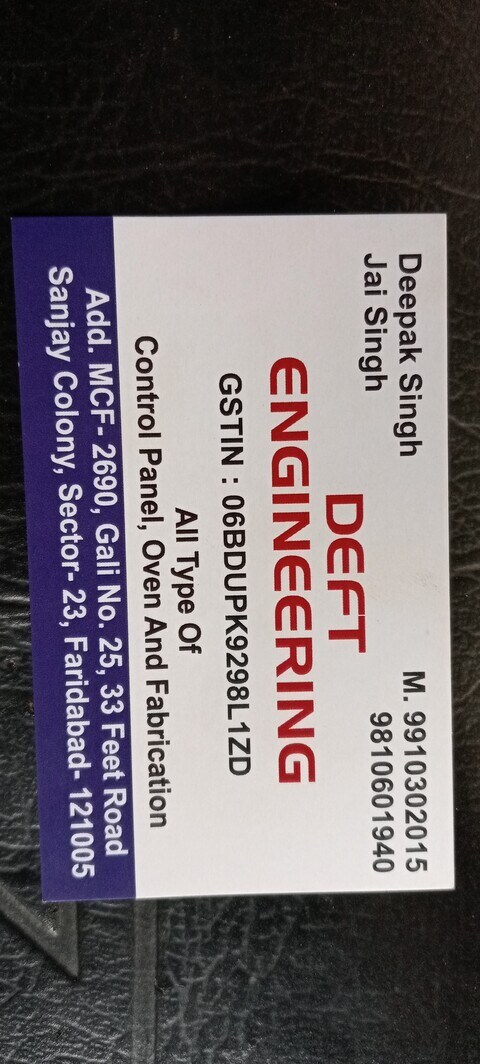 Catalogue - Deft Engineering in Faridabad Sector 23 , Faridabad - Justdial