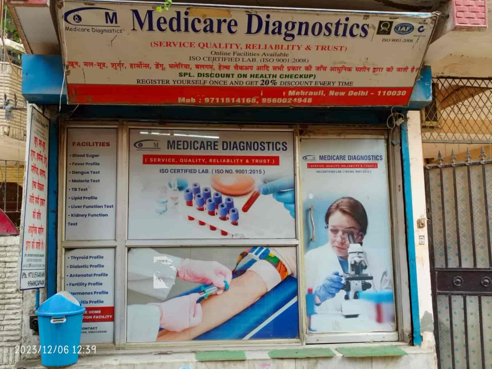 Medicare Diagnostics in Mehrauli,Delhi - Best Pathology Labs in Delhi ...