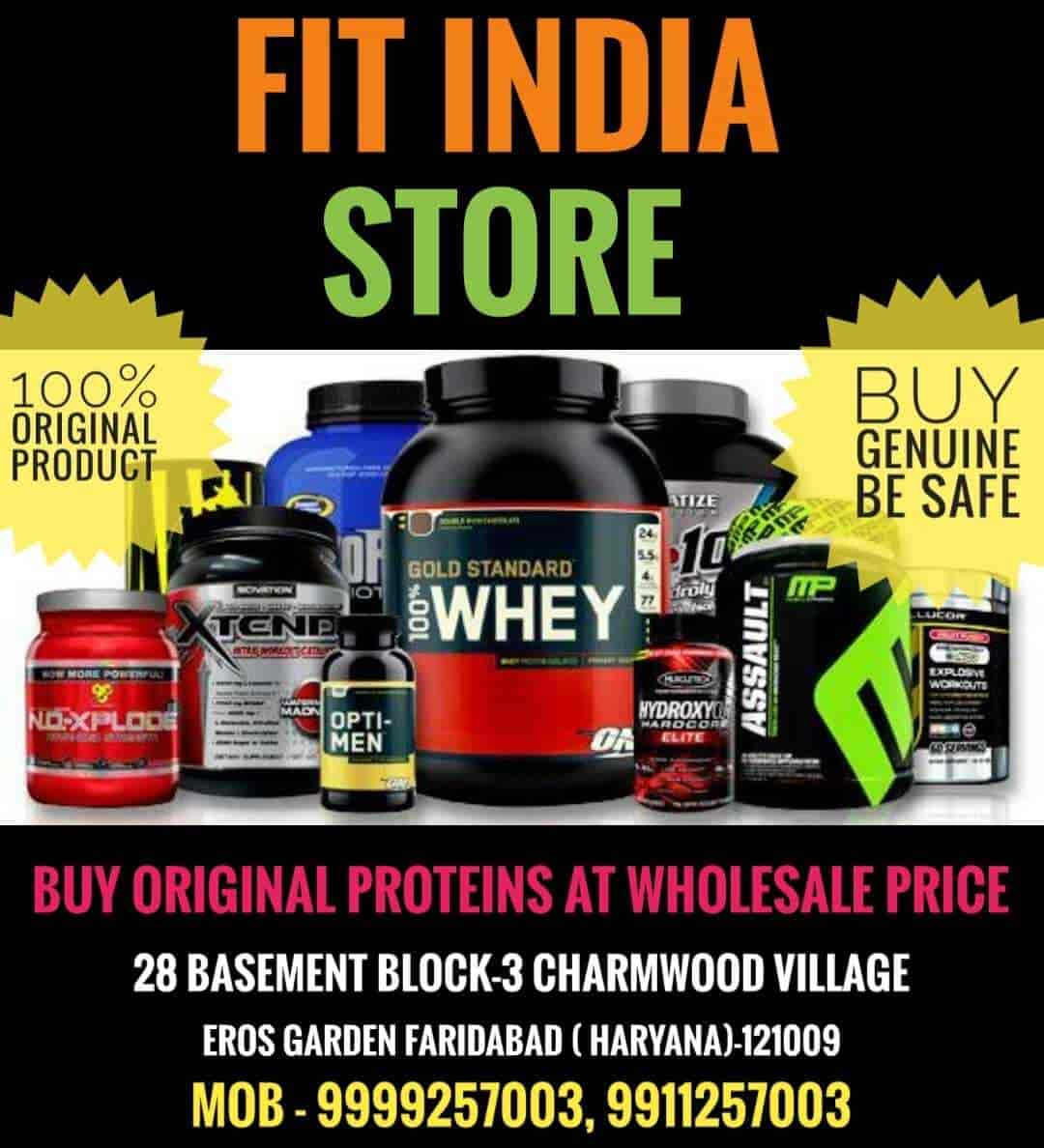 Fit India Store in Eros Garden,Delhi - Best Health Supplement Dealers ...