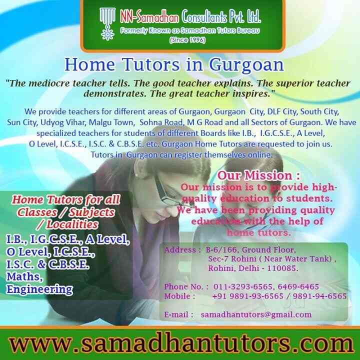 Top Home Tutors For Nursery in Rohini Sector 3, Delhi - Best Private ...