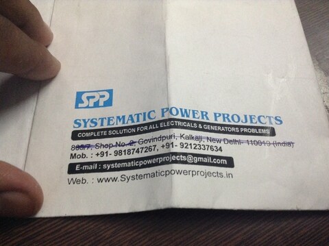 Systematic Power Project - Dealer from Badarpur, Delhi, India | Company ...