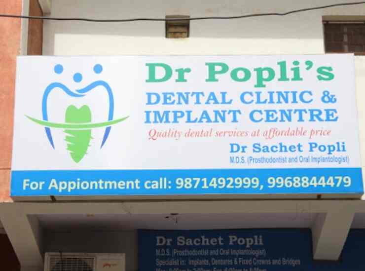 Dr. Sachet Popli (Dr Popli's Dental Clinic And Implant Centre) in Anand ...