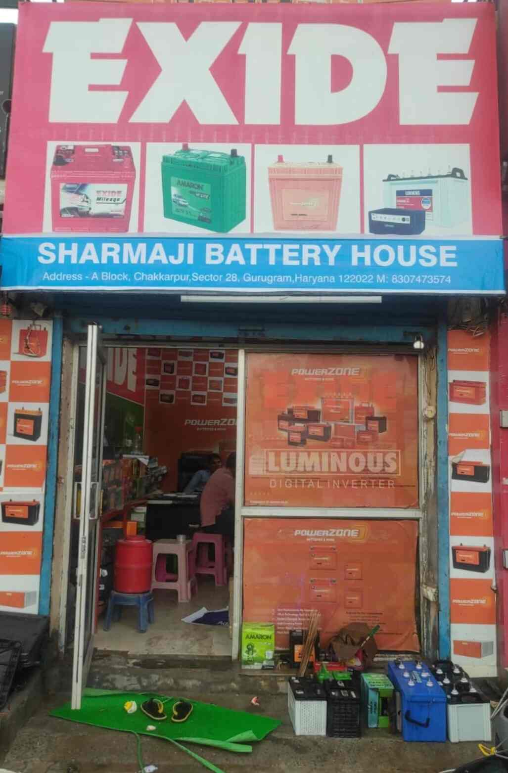 Sharmaji Battery House in Chakkarpur,Delhi - Best Car Battery Dealers ...