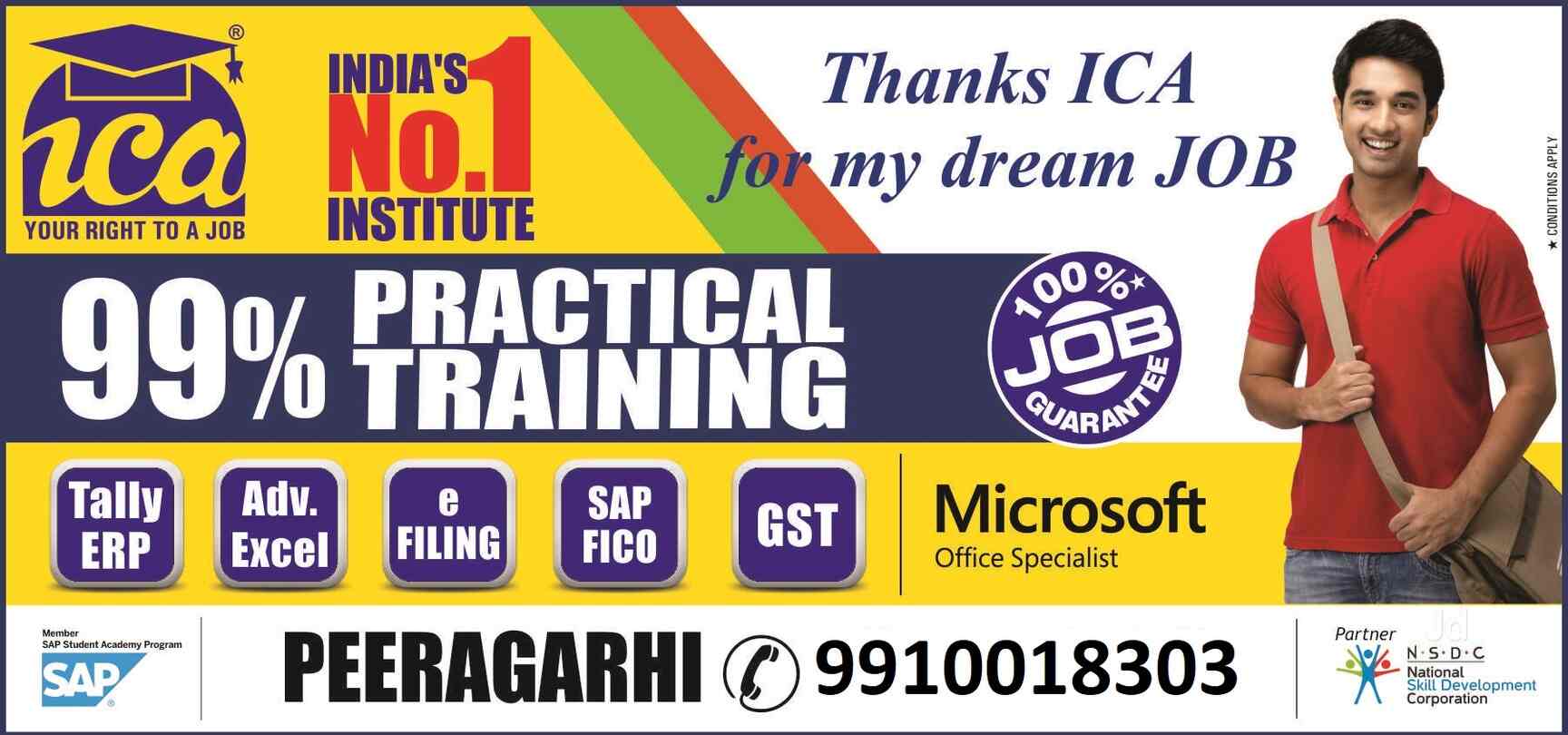 ICA Edu Skills Pvt Ltd - Peeragarhi in Peera Garhi,Delhi - Best ...