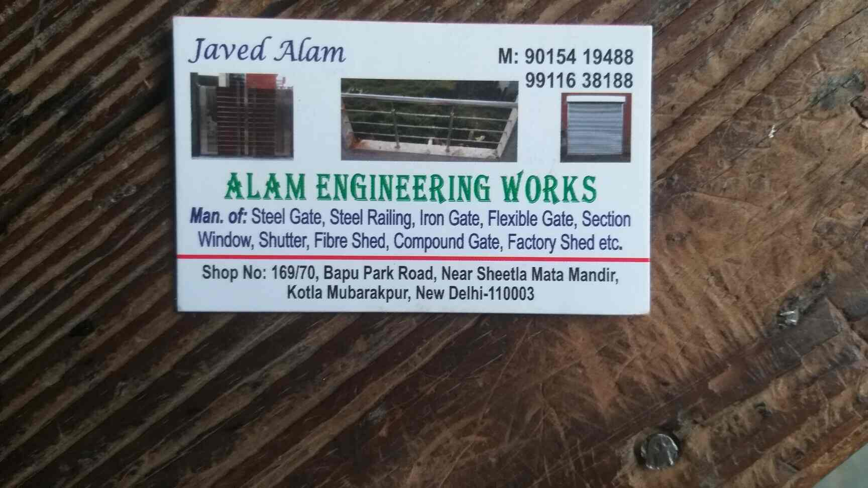 Alam Engineering Works in Kotla Mubarakpur,Delhi - Best Aluminium Fabricators in Delhi - Justdial