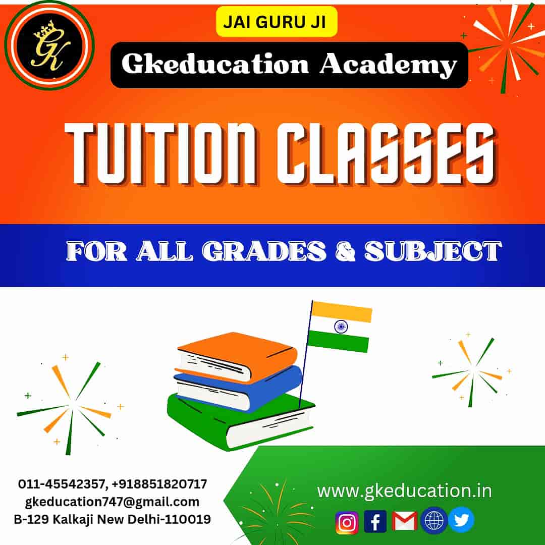 Gk Education Academy in Kalkaji,Delhi - Best Tutorials For Class XII in ...