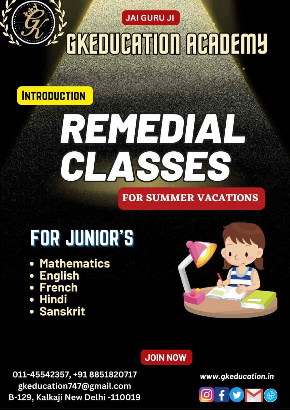 Gk Education Academy in Kalkaji,Delhi - Best Tutorials For Class XII in ...